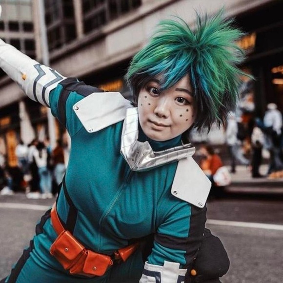 Hair | Deku Green And Black Cosplay Wig | Poshmark